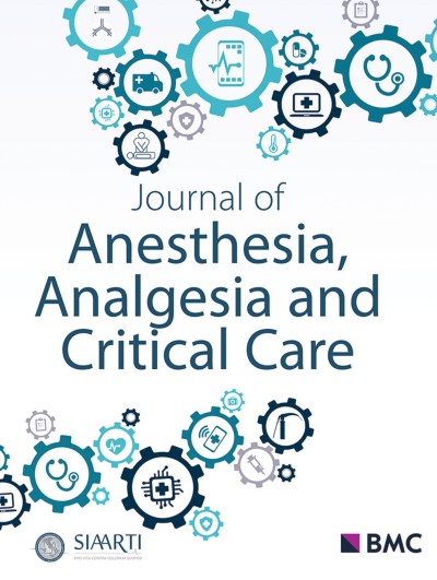 Journal of Anesthesia, Analgesia and Critical Care | springermedicine.com
