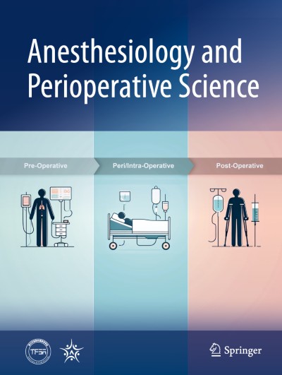 Anesthesiology and Perioperative Science | springermedicine.com