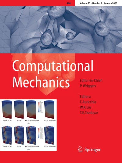 Computational Mechanics 1/2025 | springerprofessional.de
