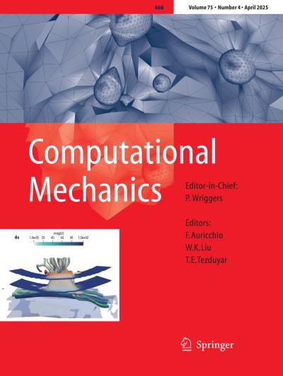 Computational Mechanics 4/2025 | springerprofessional.de