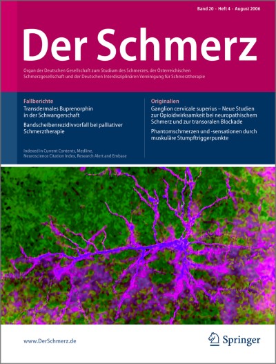 Blockade des Ganglion cervicale superius des Truncus sympathicus ...