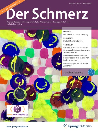Mitteilungen der Deutschen Schmerzgesellschaft e.V. | springermedizin.de