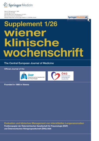 Wiener klinische Wochenschrift 4/2026 | springermedizin.at