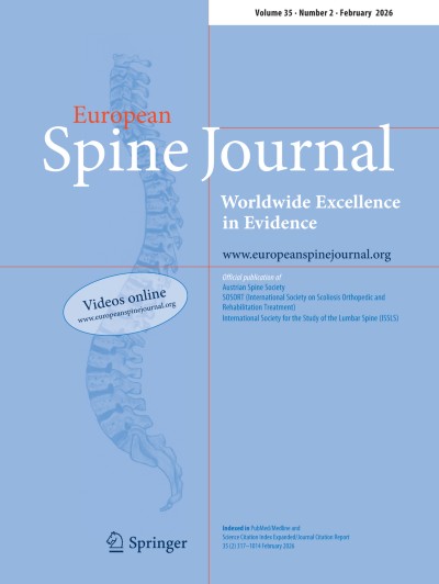 European Spine Journal 9/2025 | springermedizin.de