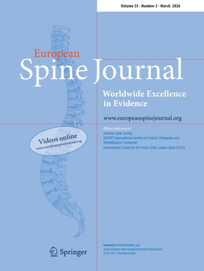 European Spine Journal 9/2025 | springermedizin.de