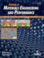 Journal of Materials Engineering and Performance | springerprofessional.de