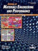 Journal of Materials Engineering and Performance | springerprofessional.de