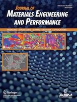 Journal of Materials Engineering and Performance | springerprofessional.de