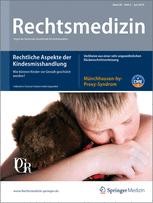 Körperliche Misshandlung und sexueller Missbrauch von Kindern und ...