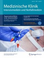 Septischer Schock | Die Sepsisleitlinie der Surviving Sepsis Campaign ...