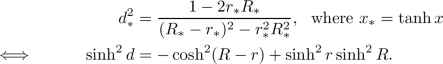 Spherical and hyperbolic bicentric polygons | Aequationes mathematicae