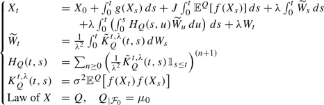 Universality of the mean-field equations of networks of Hopfield-like ...