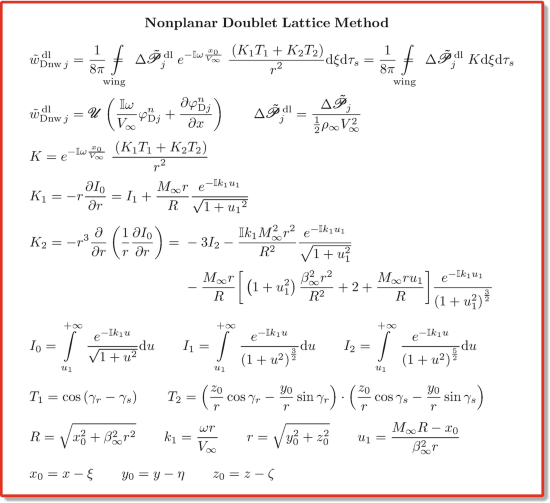 Industry Standard Doublet Lattice Implementation | SpringerLink