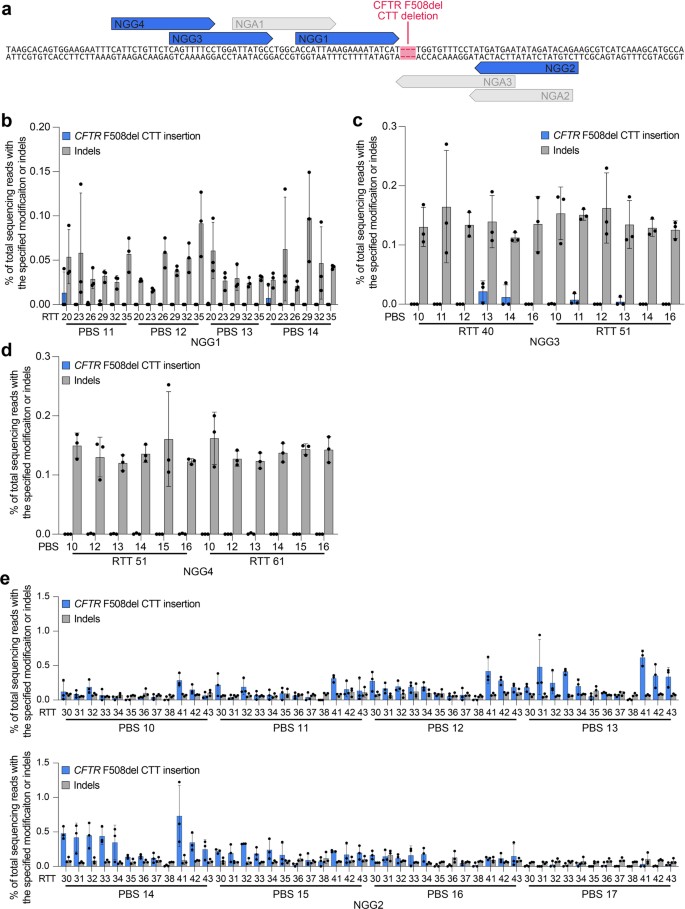 Systematic optimization of prime editing for the efficient functional ...