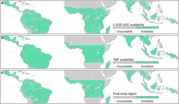 Global patterns and drivers of tropical aboveground carbon changes ...