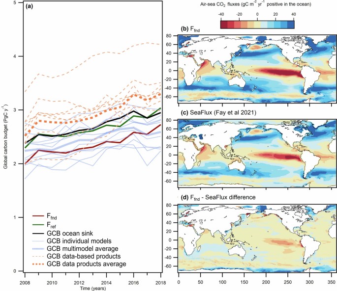 Global ocean carbon uptake enhanced by rainfall | Nature Geoscience