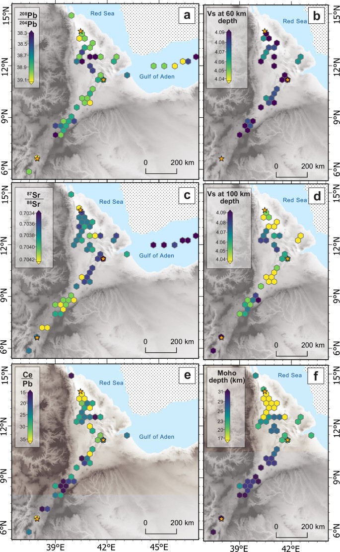 Mantle upwelling at Afar triple junction shaped by overriding plate ...