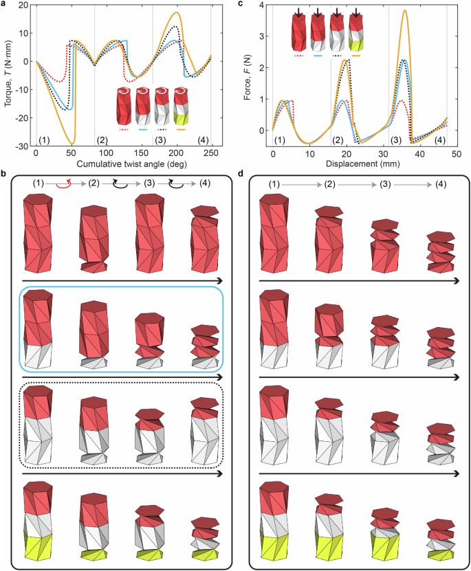 Modular chiral origami metamaterials | Nature