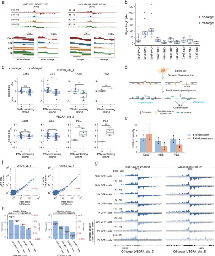 Tracking-seq reveals the heterogeneity of off-target effects in CRISPR–Cas9-mediated genome ...