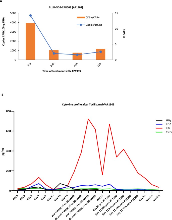 Donor-derived GD2-specific CAR T cells in relapsed or refractory ...