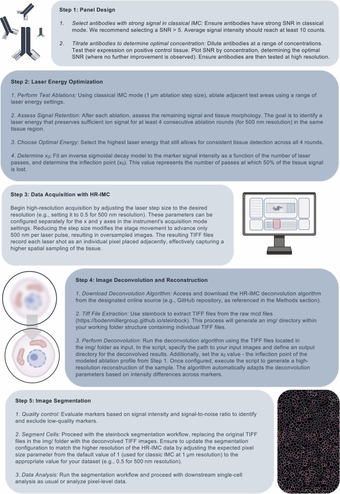 High-resolution imaging mass cytometry to map subcellular structures ...