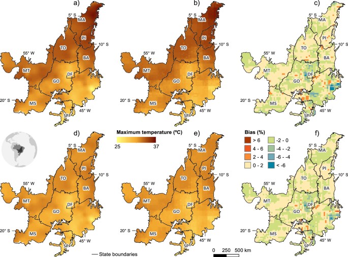 Intensification of climate change impacts on agriculture in the Cerrado ...