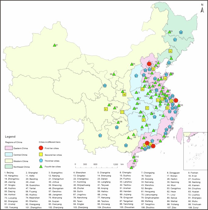 The decreasing housing utilization efficiency in China’s cities ...
