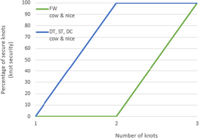 Biomechanical evaluation of double-stranded knot configurations in high ...