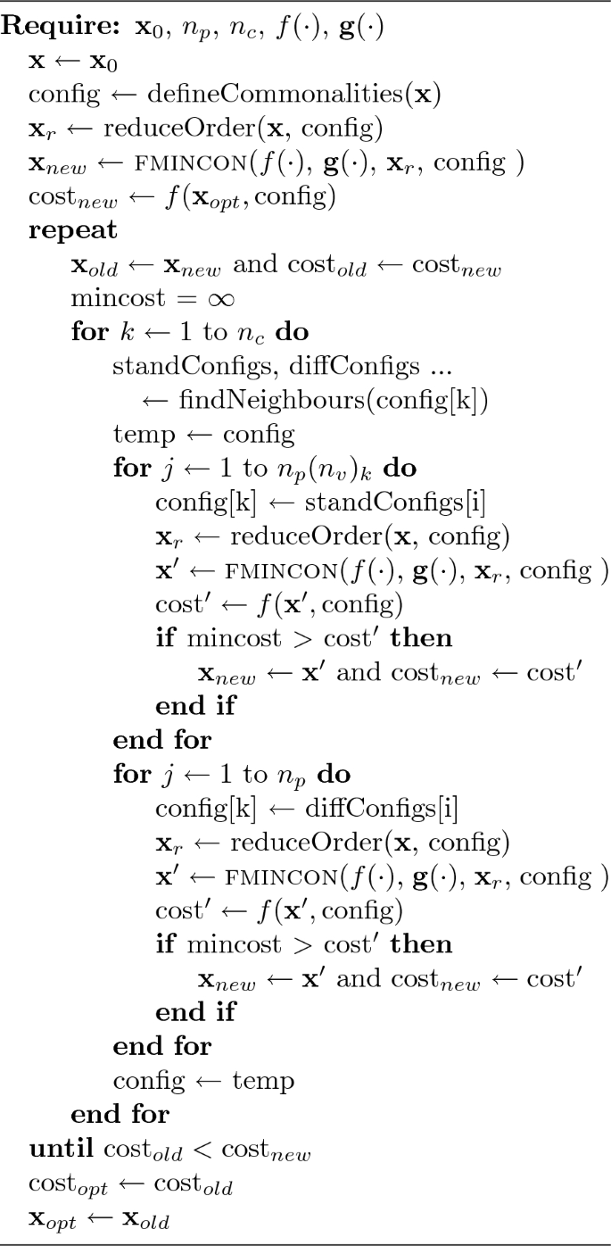 Guided optimization: a fast model-based nested cost optimization ...