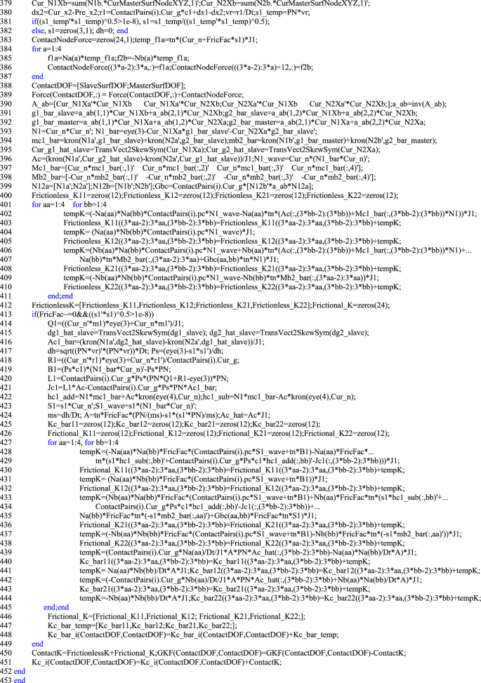 A 499-line MATLAB implementation for frictional contact topology optimization | Structural and ...