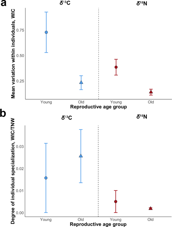 Ecological niche use varies with sea turtle reproductive age | Marine ...