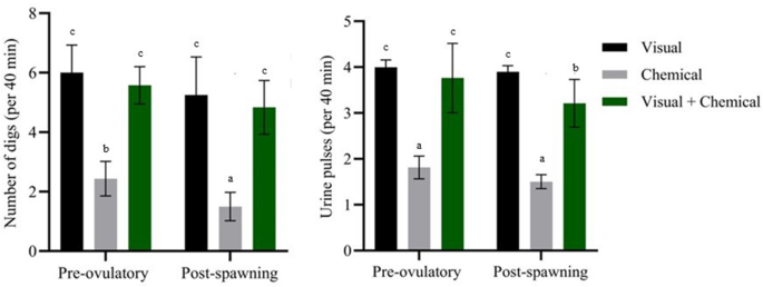 Behavioural responses to visual and chemical cues in Mozambique tilapia ...