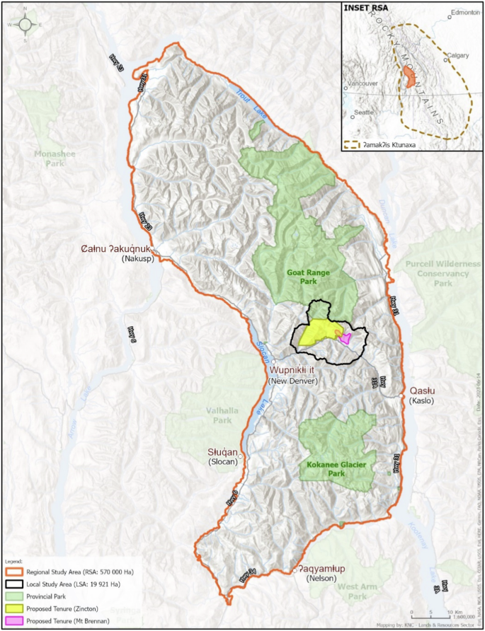 The Wolverine Project: Evaluating Cumulative Effects Within the Land of Ktunaxa Using the One ...