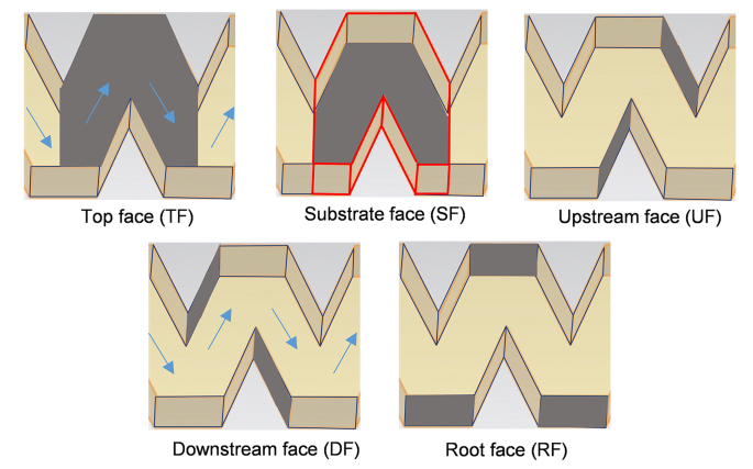 Spatial distribution of clogging substances in drip irrigation emitters ...