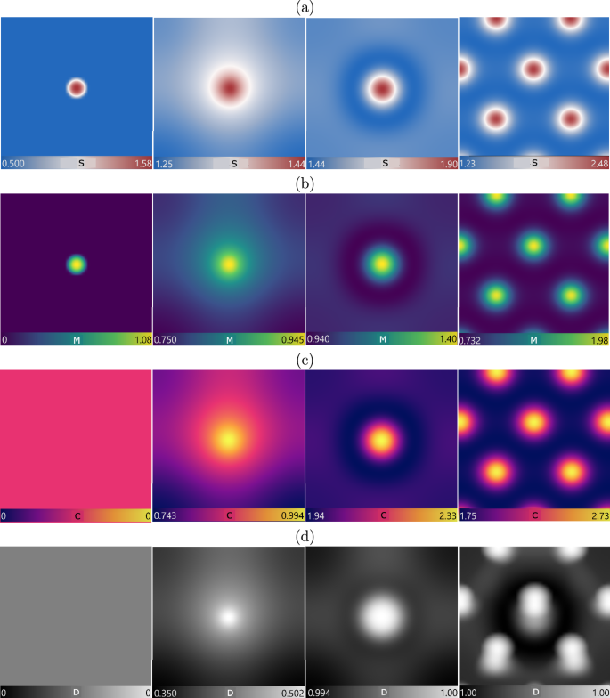 Derivation from kinetic theory and 2-D pattern analysis of chemotaxis models for Multiple ...