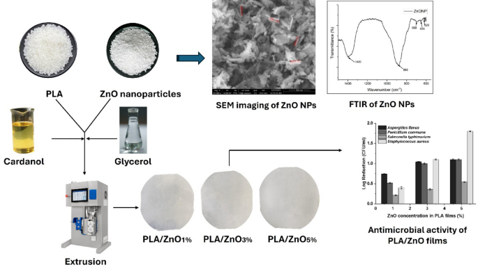 Development of ZnO-Incorporated plasticized PLA nanocomposite films ...