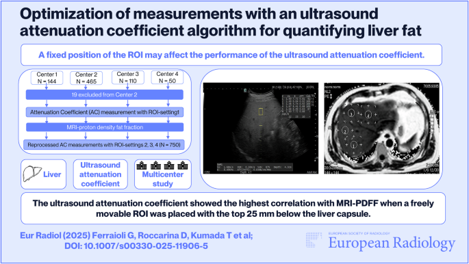 Optimization of measurements with an ultrasound attenuation coefficient ...