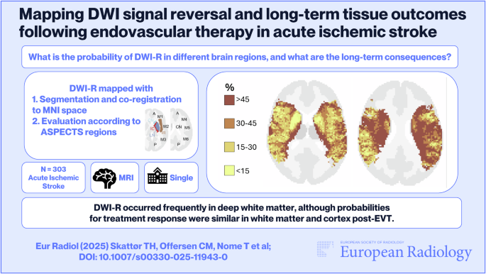 Mapping DWI signal reversal and long-term tissue outcomes following ...