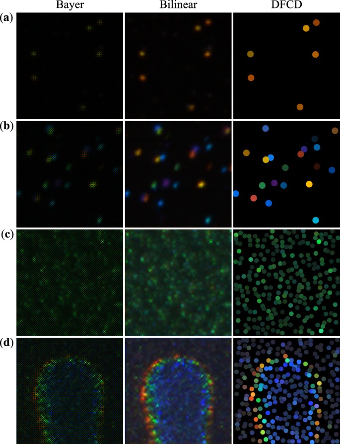 Demosaic-free color detection for particle images | Experiments in Fluids