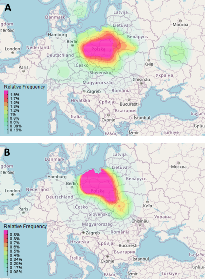 Most males in modern Poland carry Y-chromosomal lineages from clades ...