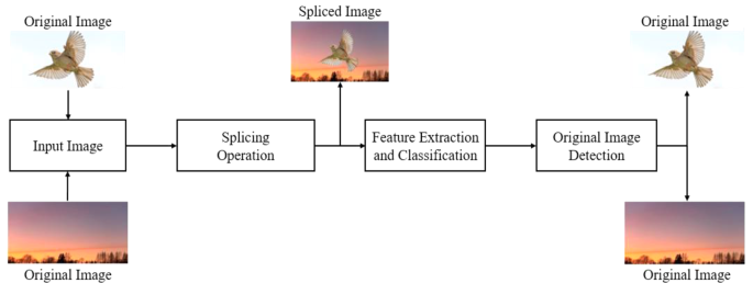 DWT and LBP hybrid feature based deep learning technique for image splicing forgery detection ...