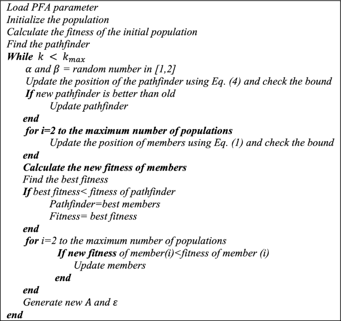 A new feature selection algorithm based on fuzzy-pathfinder optimization | Neural Computing and ...