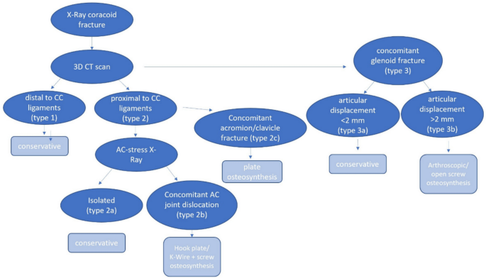 Coracoid fractures: long-term results and modification of the ...