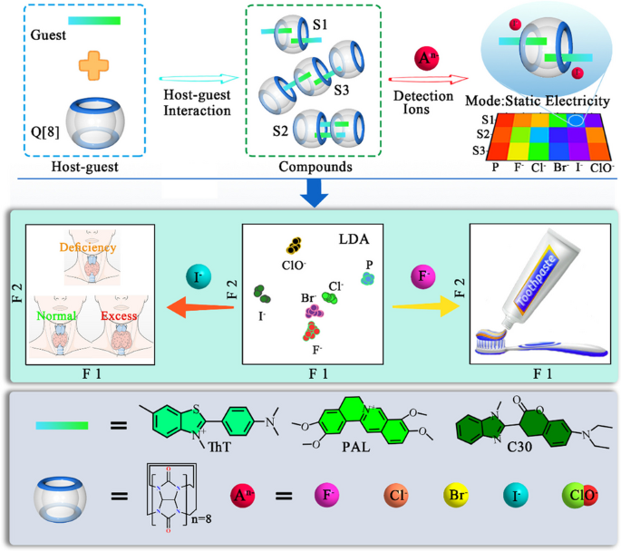 A supramolecular fluorescence sensor array for the differentiation of ...