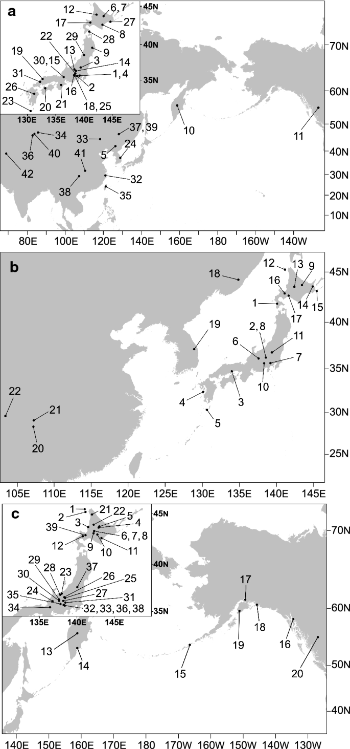Phylogenetics of Japanese Geranium (Geraniaceae) using chloroplast ...
