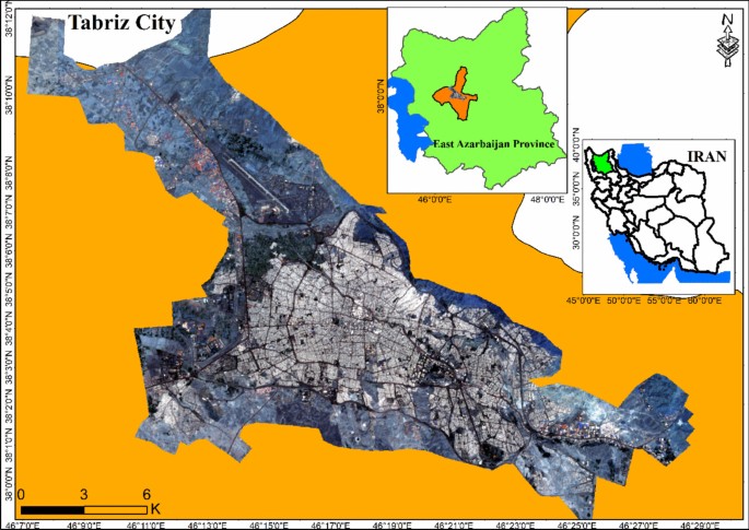 Urban sprawl and its footprint in regional climate (Case: Tabriz city ...