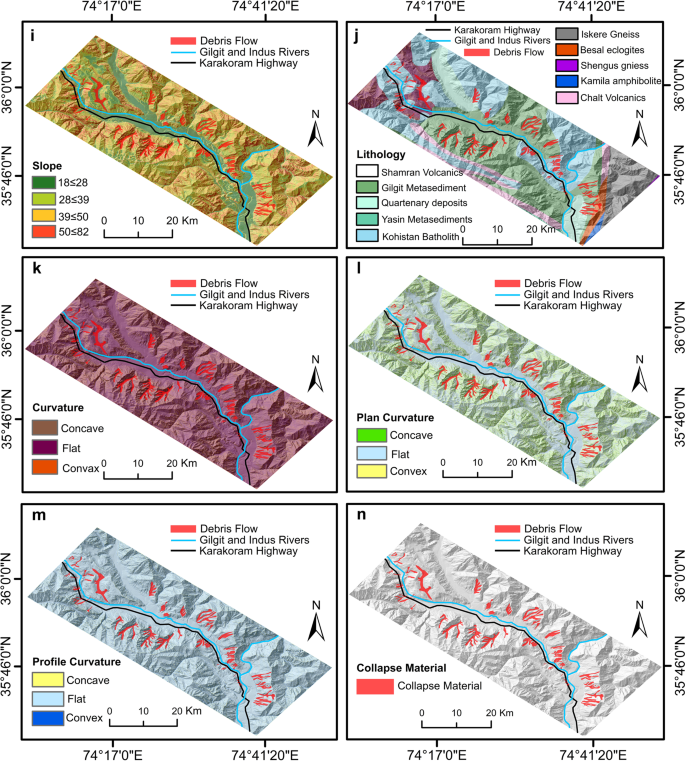 Debris flow susceptibility and propagation modeling: a deep learning ...