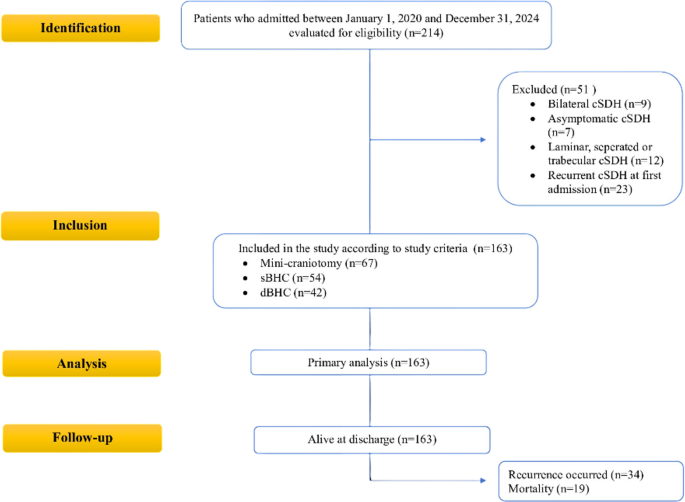 Volumetric predictors of recurrence in chronic subdural hematomas ...