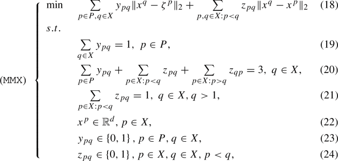 Mathematical Optimization Models for the Euclidean Steiner Tree Problem ...