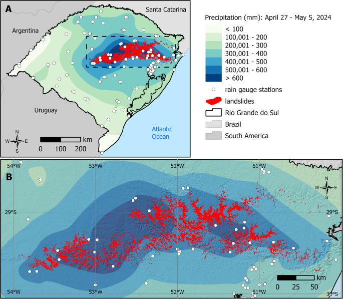 The biggest landslide event in Brazil: preliminary analysis of the Rio ...